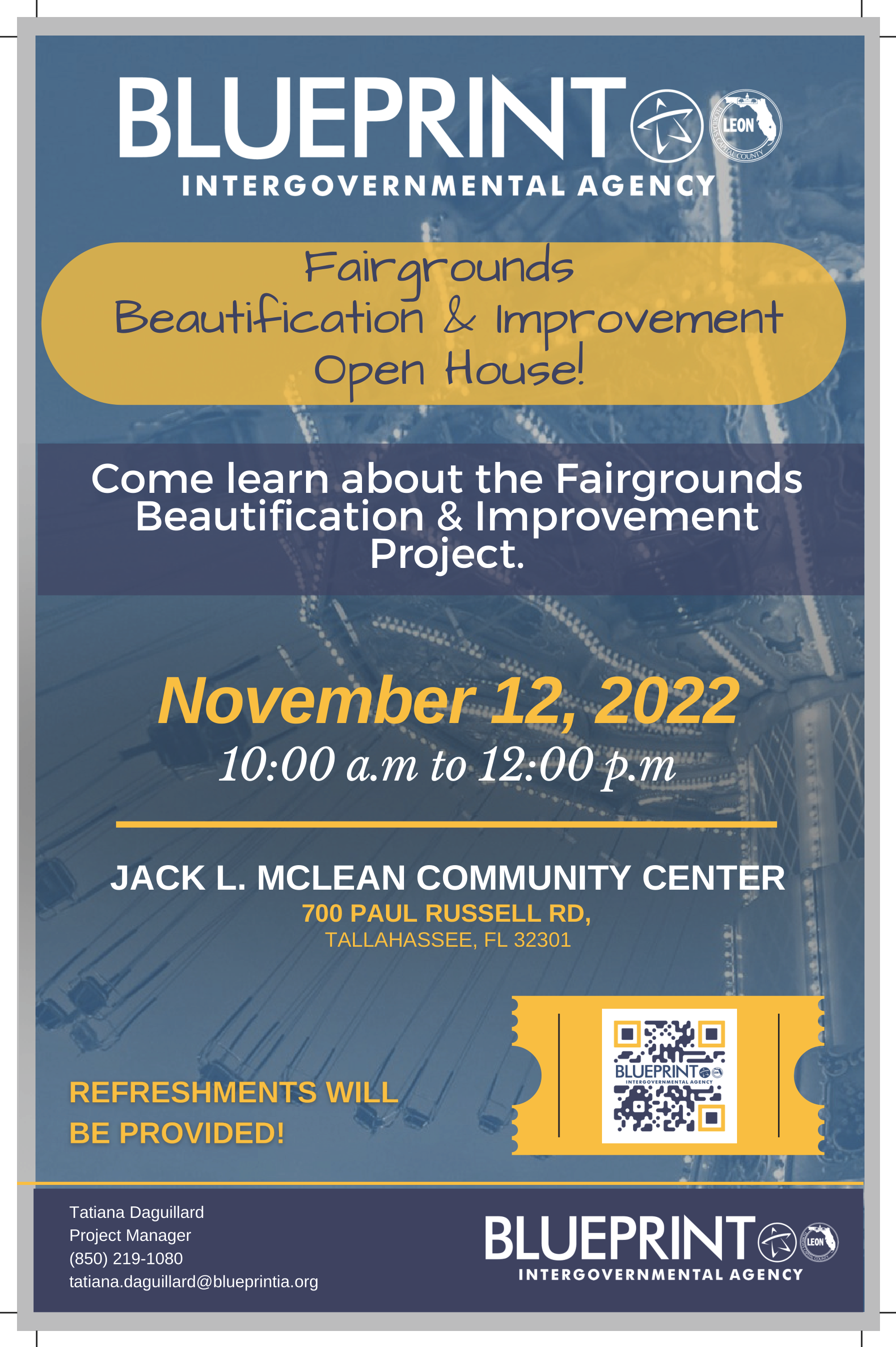 Fairgrounds Beautification & Improvement Open House – Blueprint ...